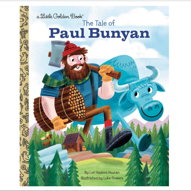 The Tale of Paul Bunyan - Little Golden Book – Pacifier Kids Boutique