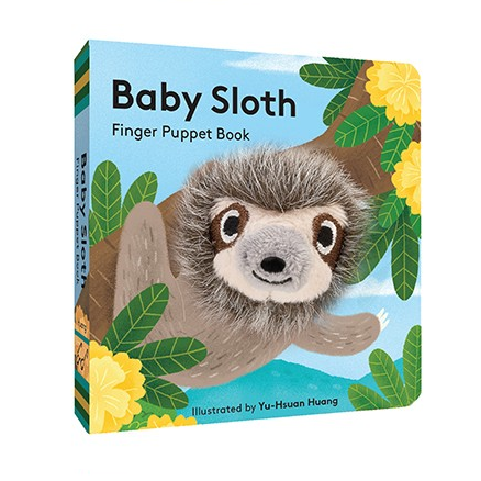 Baby Sloth - Finger Puppet Book – Pacifier Kids Boutique